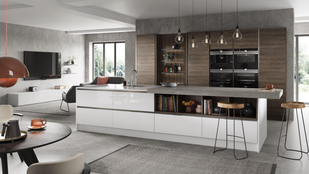 Woodgrain | Sheraton Modern Kitchens | Omega PLC